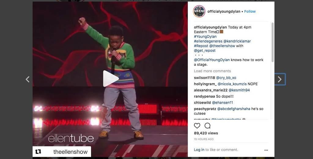 Young Dylan covert Kendrick Lamars „Humble“ bei Ellen DeGeneres (Video)