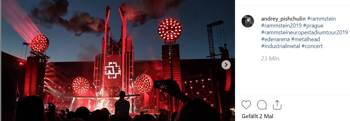 Rammstein live in Prag 2019: Fotos, Videos, Setlist vom Konzert in der Eden Arena