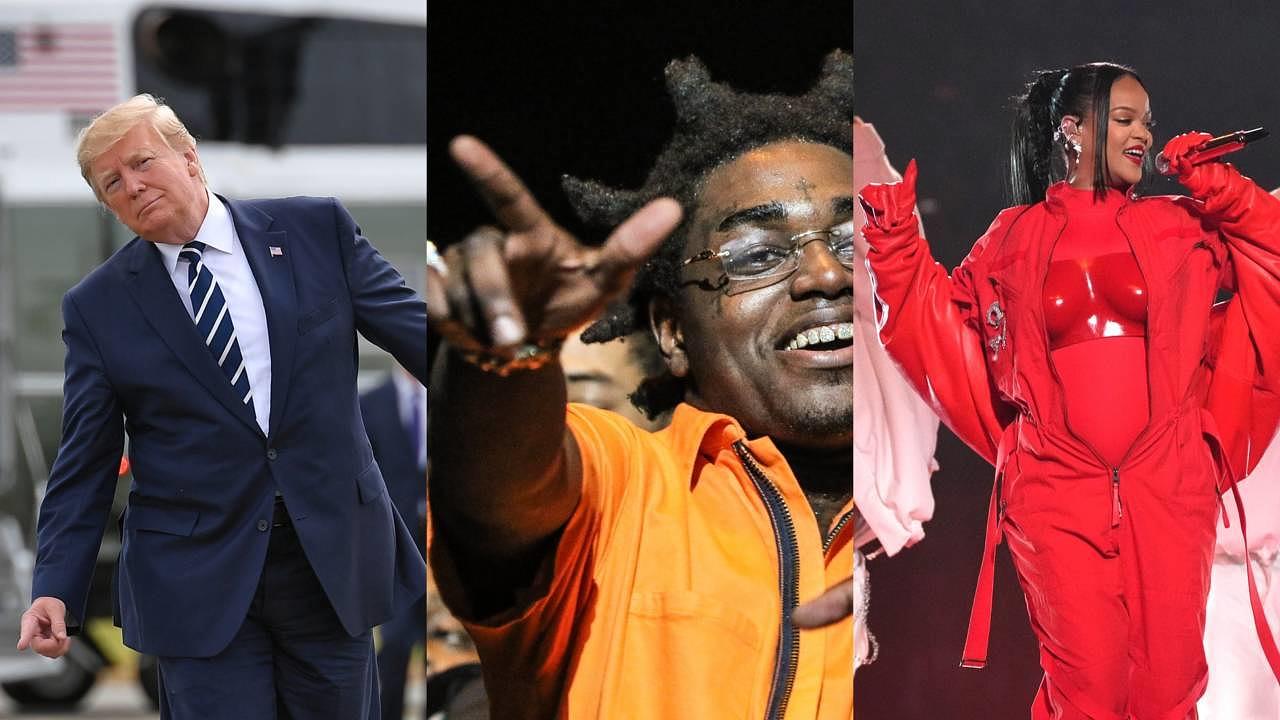 Donald Trump und Kodak Black vs. Rihannas „Super Bowl“-Auftritt: „Epic ...