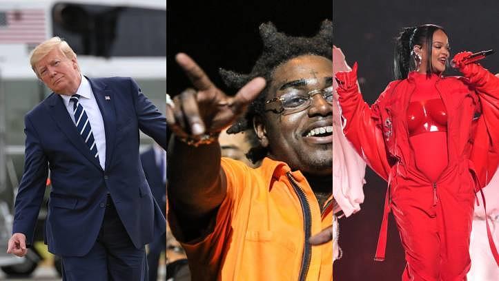 Donald Trump und Kodak Black vs. Rihannas „Super Bowl“-Auftritt: „Epic ...