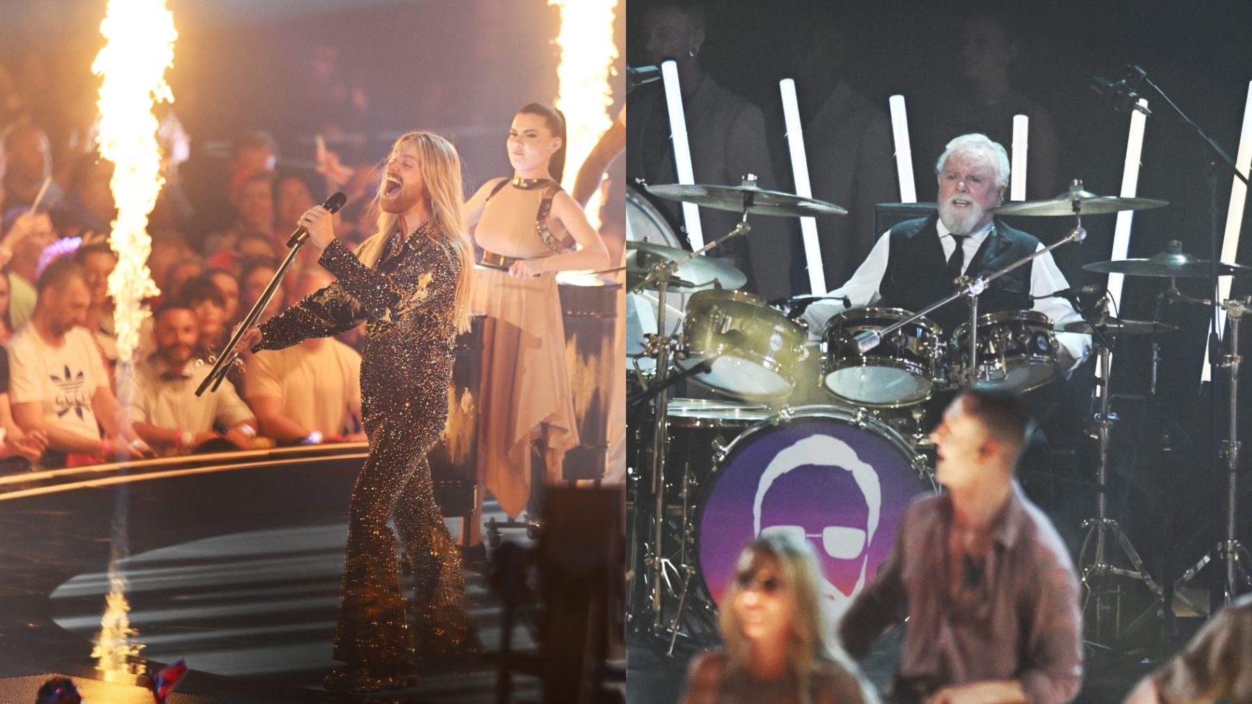ESC 2023: Sam Ryder performt live mit Roger Taylor von Queen (Video ...