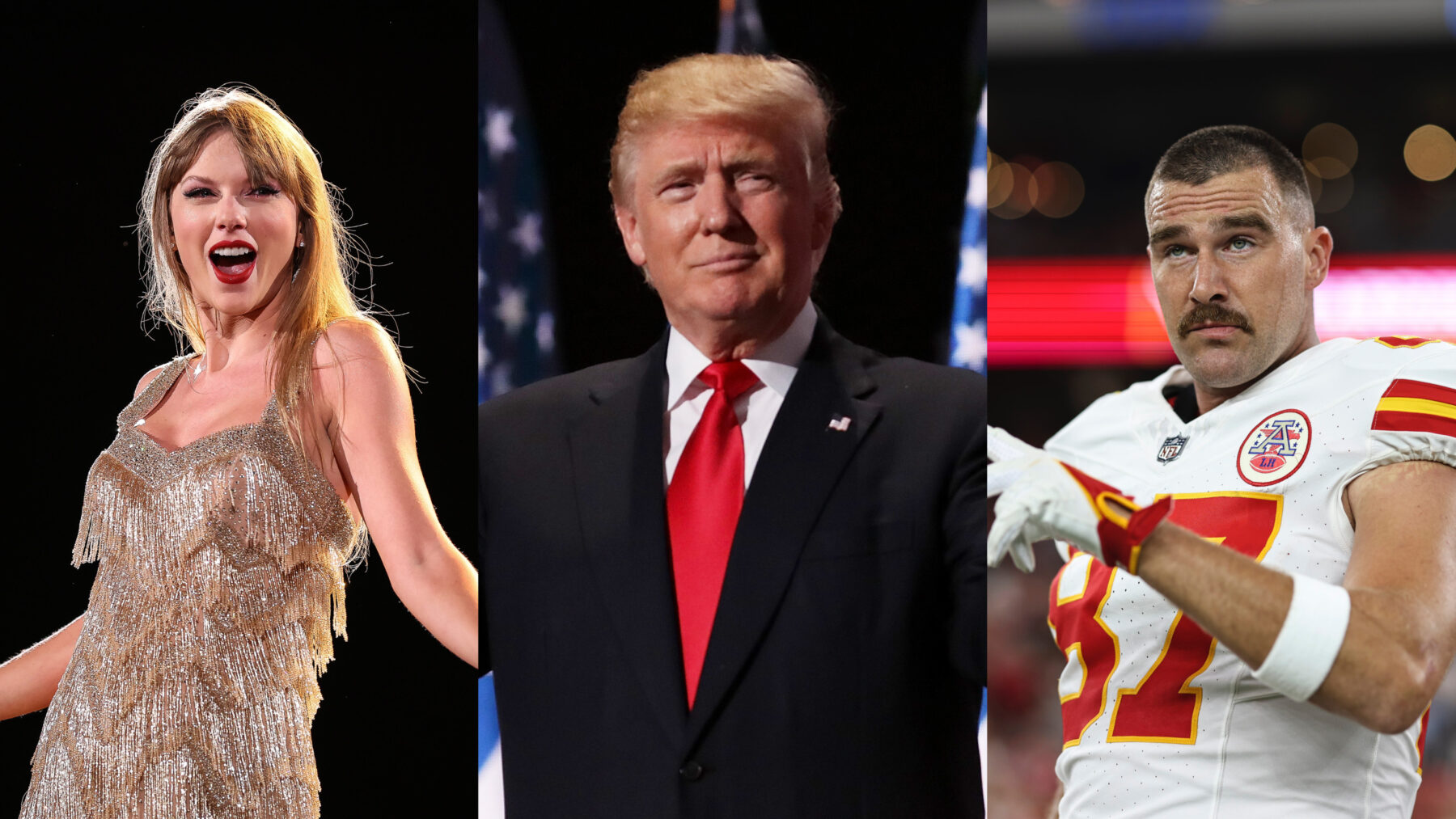 Donald Trump wünscht Taylor Swift und Travis Kelce „nur das Beste ...