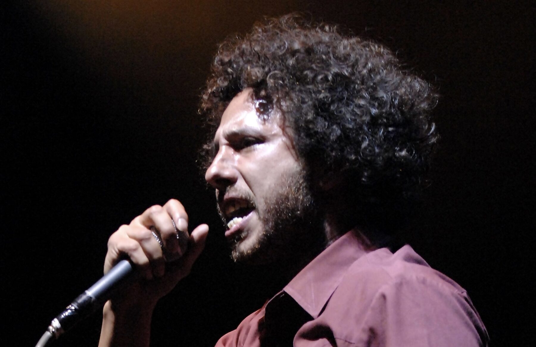 Zack de la Rocha nimmt an einem Pro-Palästina-Marsch teil