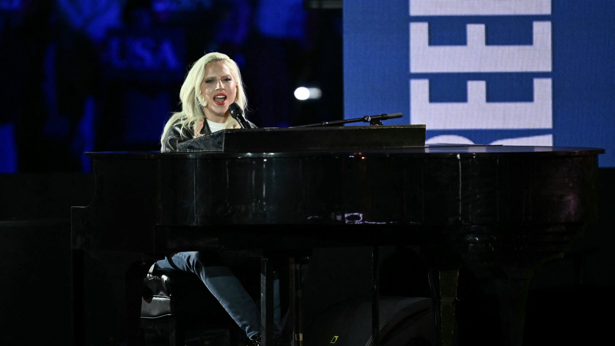 Lady Gaga: So singt sie für Kamala Harris (Video)